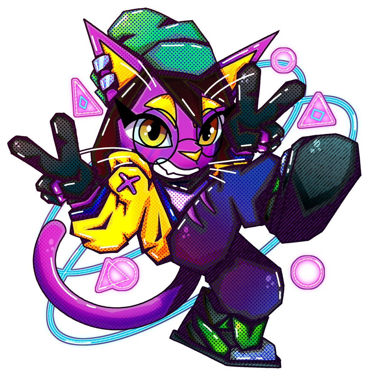 Killjoy - Valorant Cat Sticker – Toragami