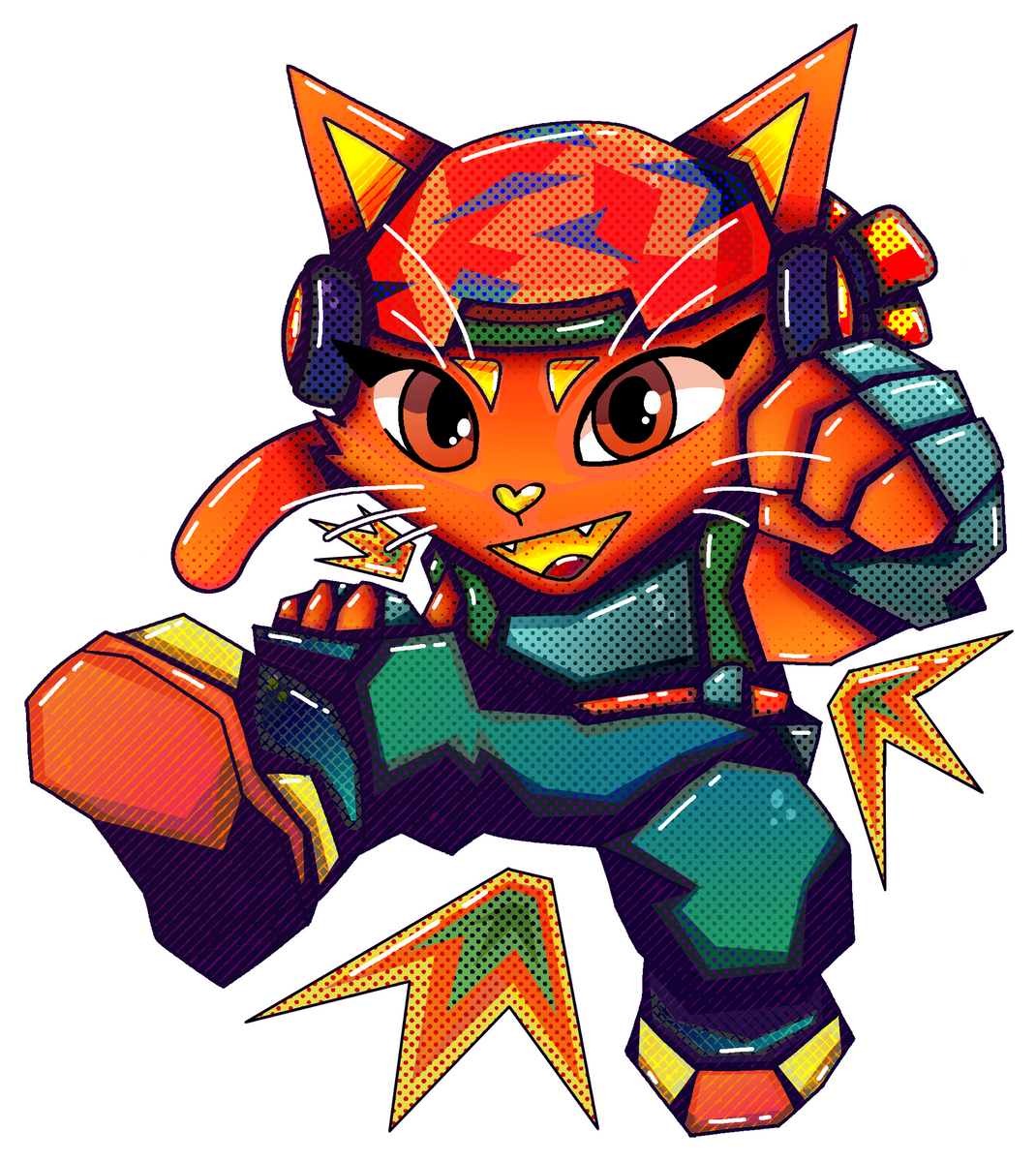 Raze - Valorant Cat Sticker – Toragami